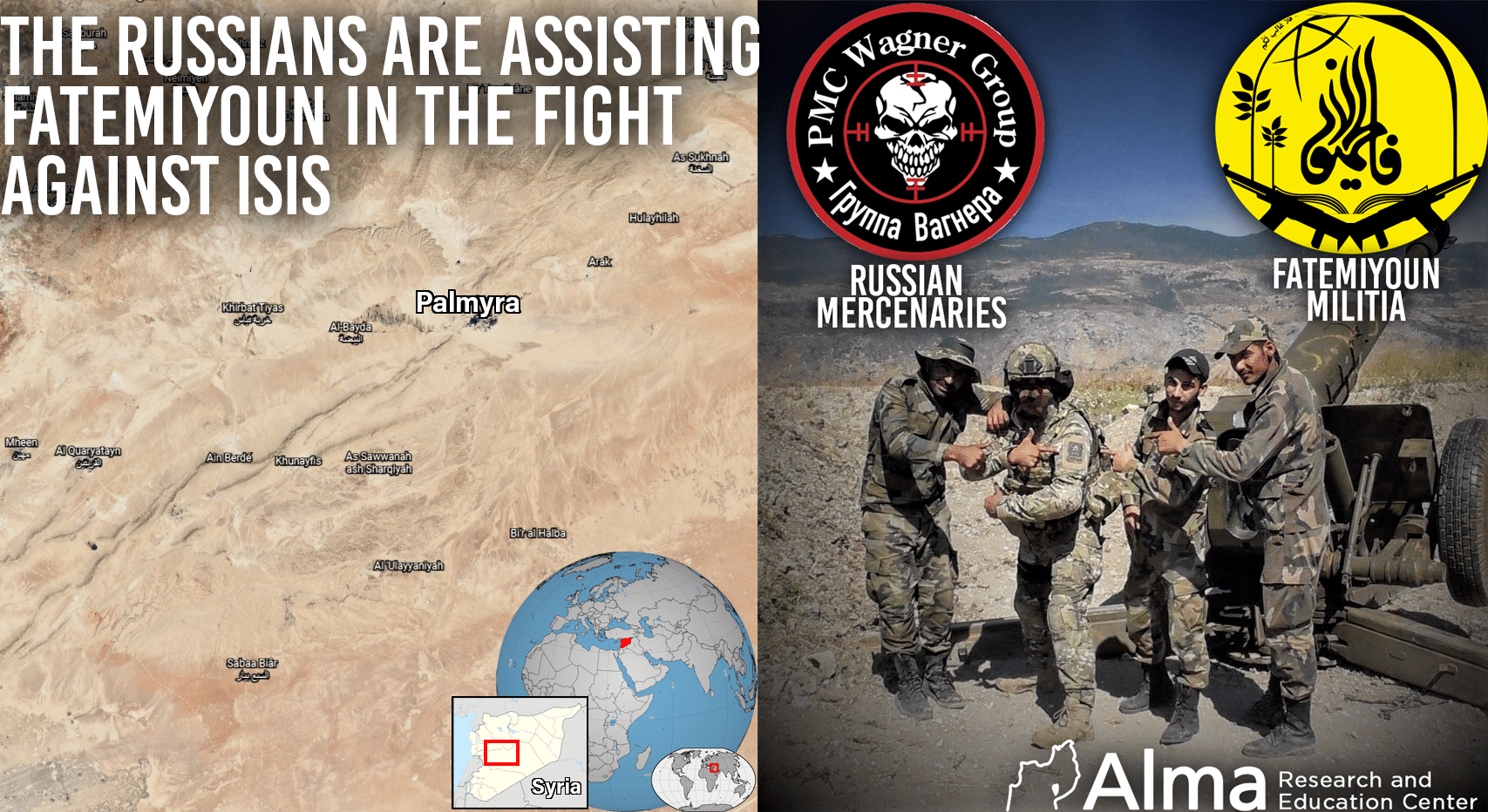 Unusual Russian Military Assistance to the Fatemiyoun Militia - Alma ...