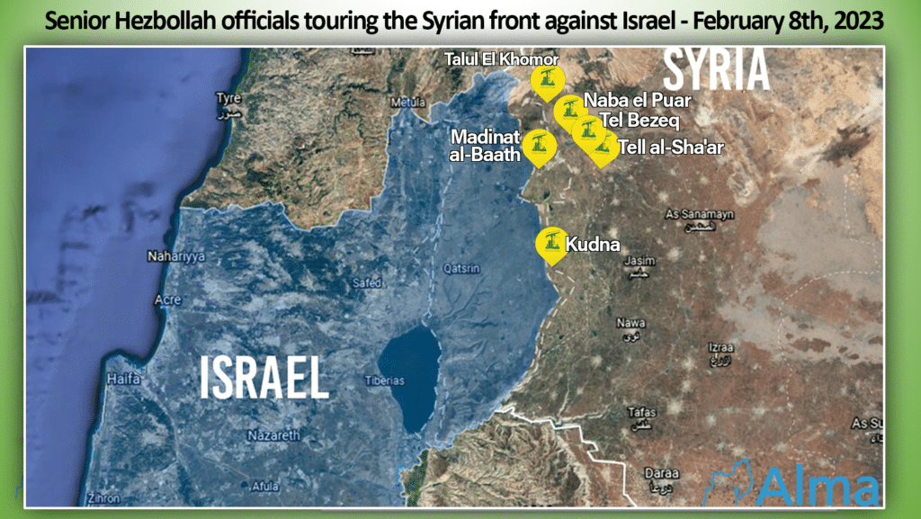 Senior Hezbollah Officials Tour in Southern Syria - Alma Research and ...