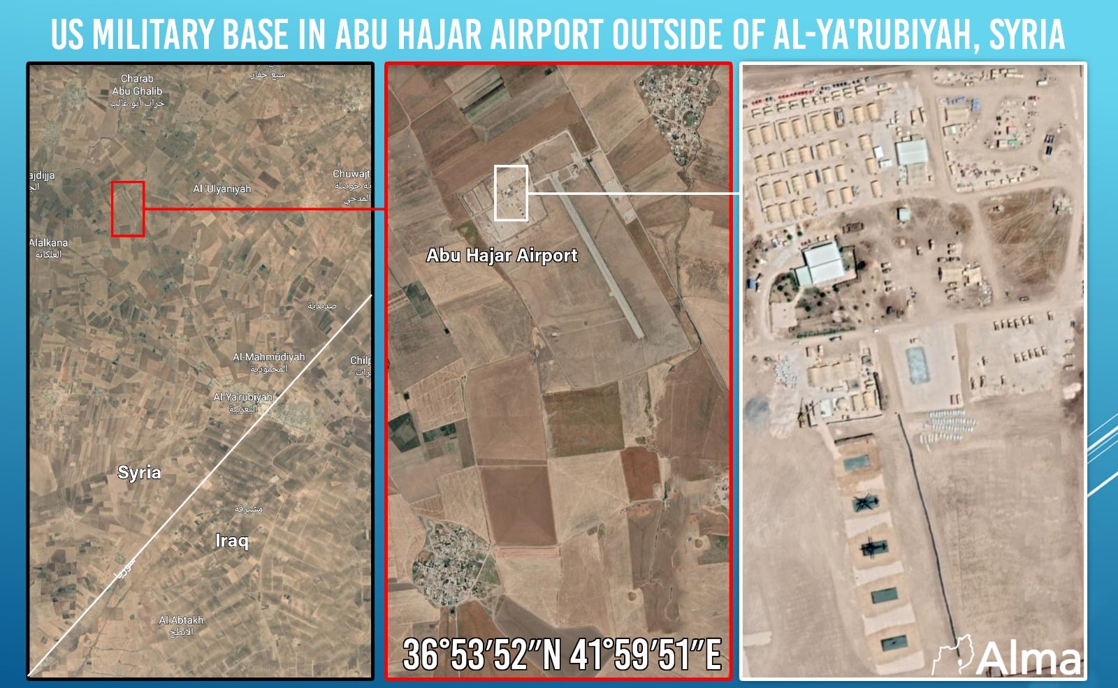 A UAV Attack Against an American Base Northeast of Al Hasakah (March 23). - Alma Research and ...
