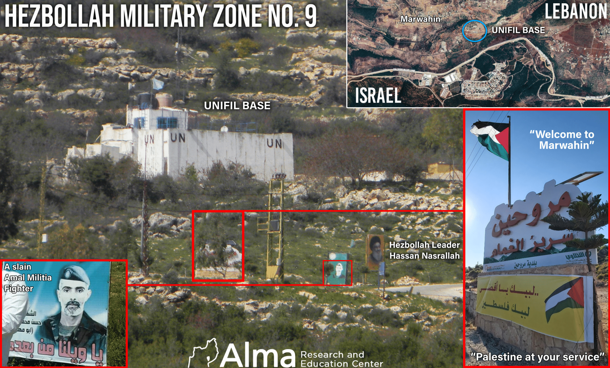 Hezbollah - Military Training Near the Border with Israel - Alma ...