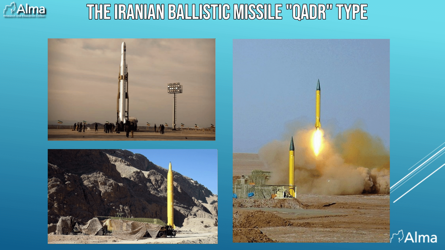 The Iranian Ballistic Missile "Qadr" Type - Are They Intended to Carry ...