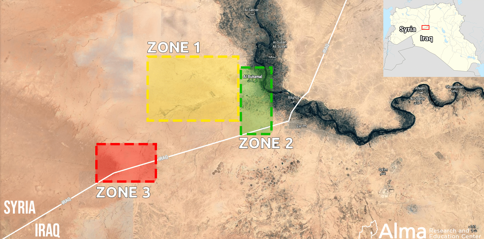 The Al Bukamal Border Region Controlled by Iran - Alma Research and ...