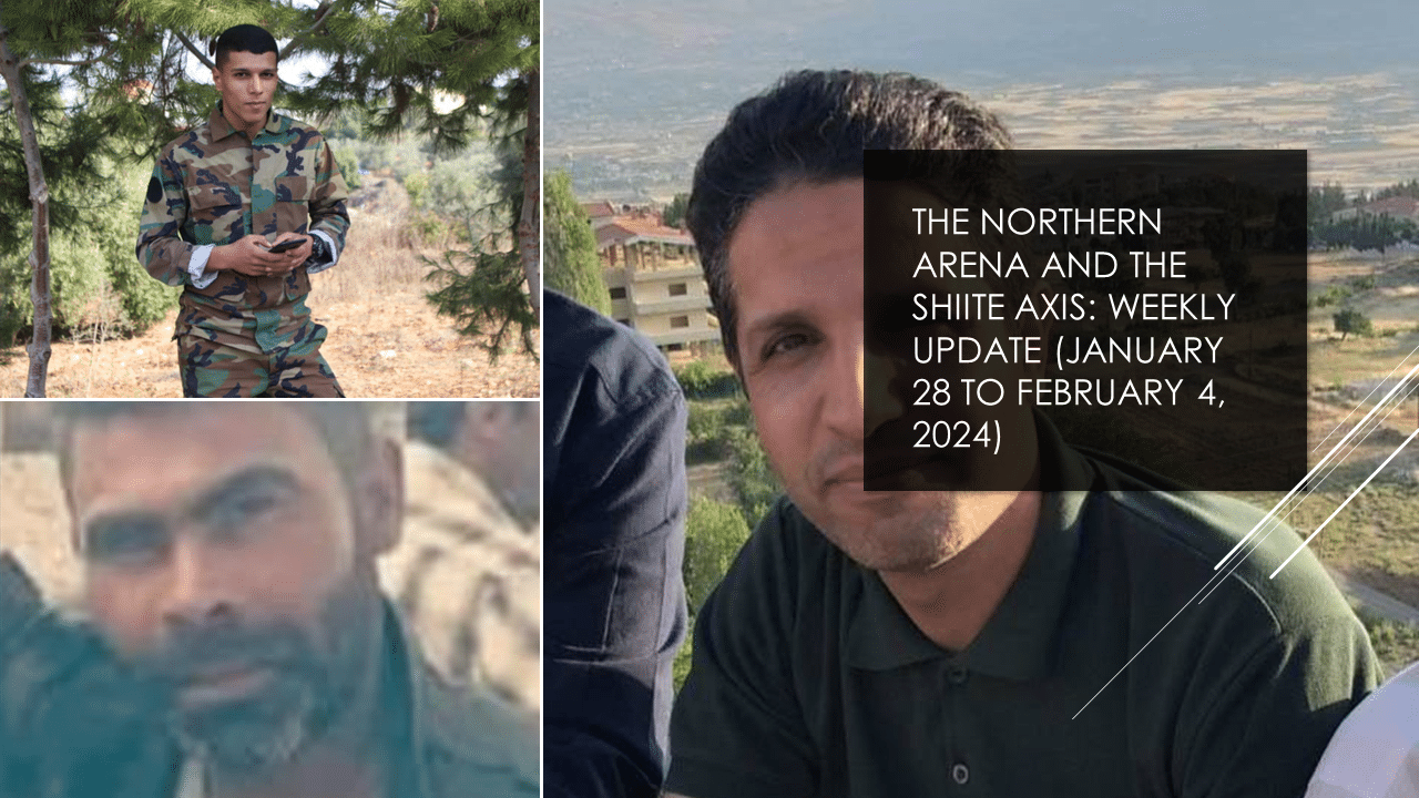 The Northern Arena and the Shiite Axis: Weekly Update (January 28 to ...