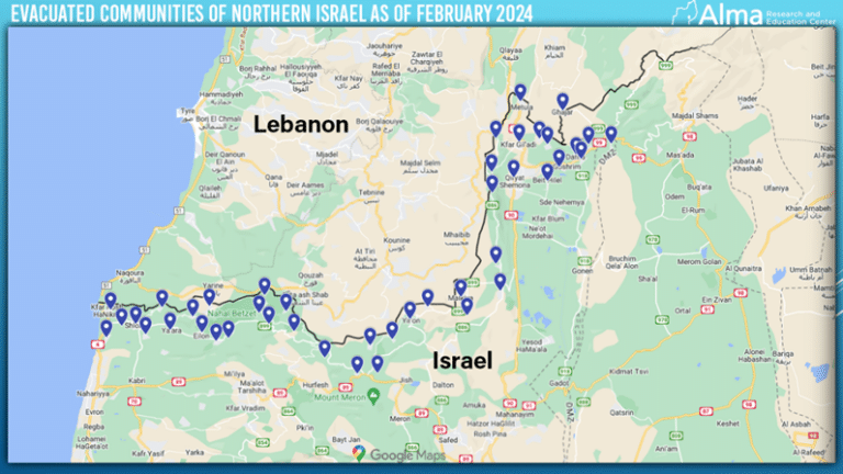 Summary of War Data - Israel Northern Arena (2023-2024) - Alma Research ...