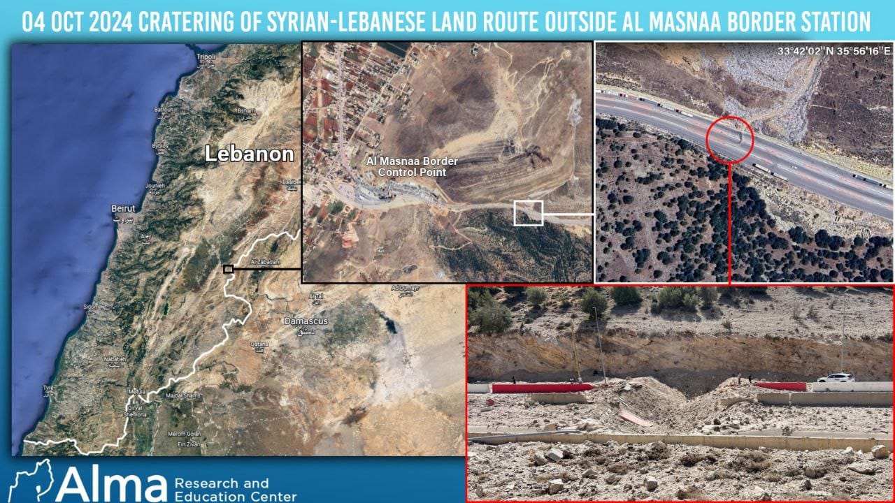 The Land Border Crossings Between Syria and Lebanon are Hezbollah's ...