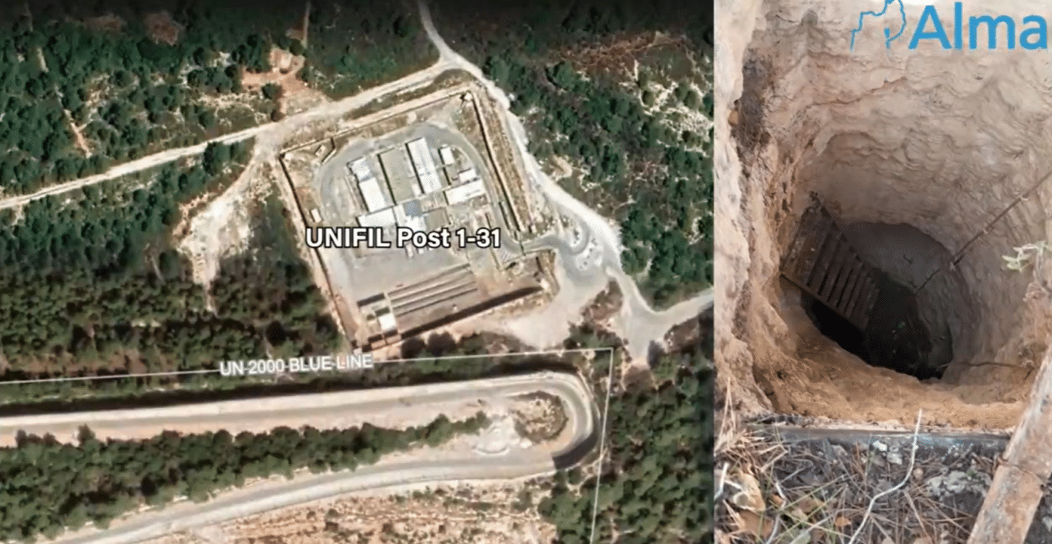 IDF Exposes Hezbollah Bunker Under UNIFIL Watchtower! - Alma Research ...