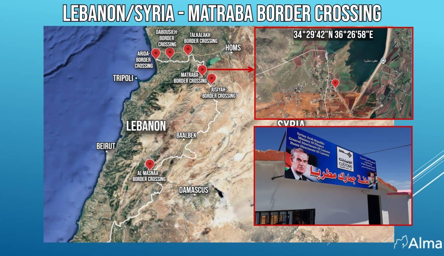 The Land Border Crossings Between Syria and Lebanon are Hezbollah's ...