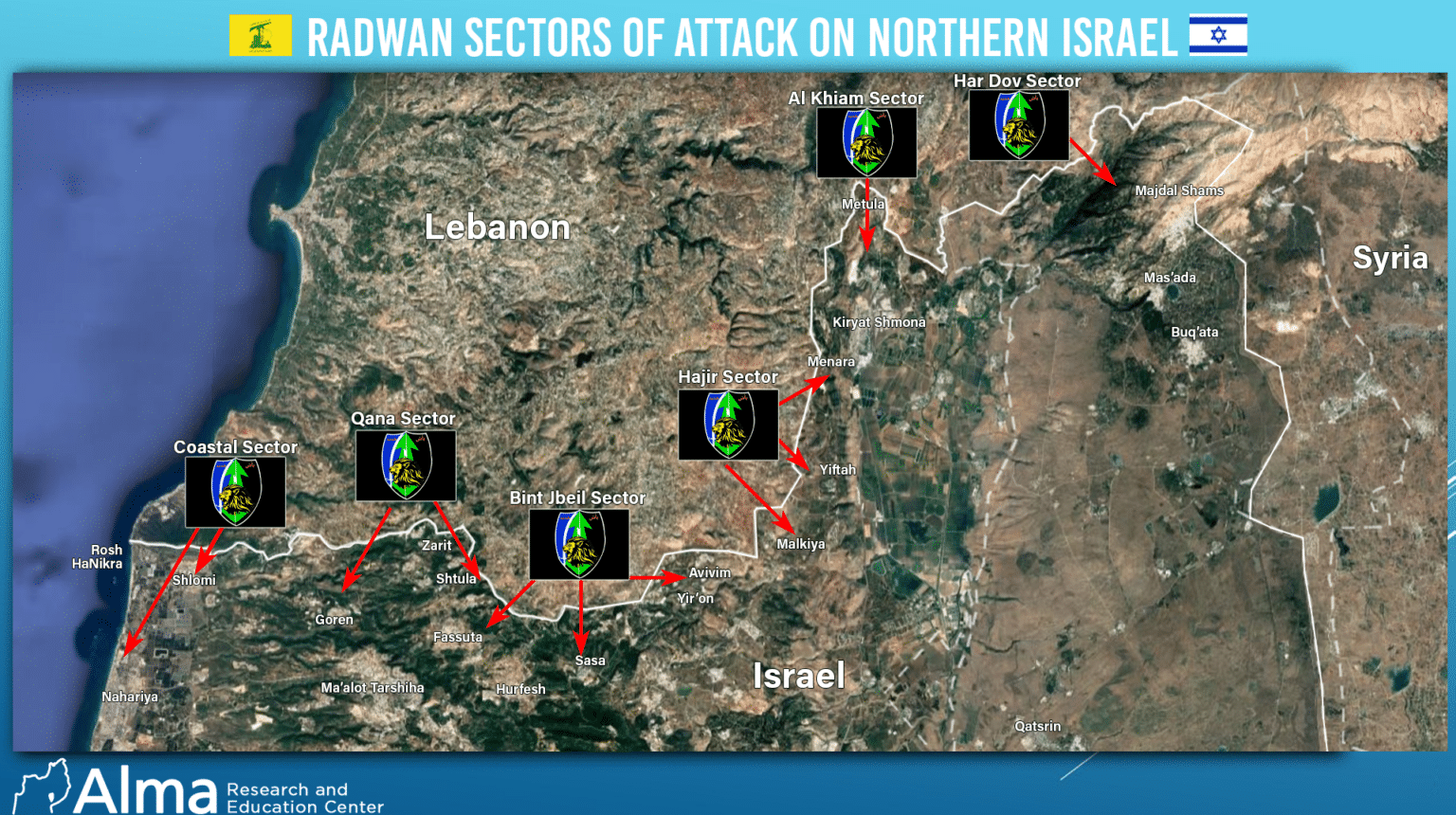 Israel Remains in Five Key Areas in Southern Lebanon as a Response to ...