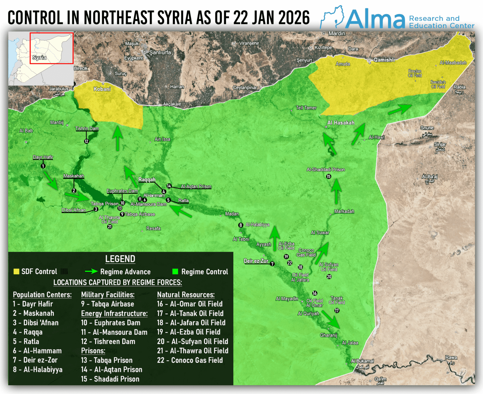 The Campaign of the al-Shara Regime Against the Kurdish Forces