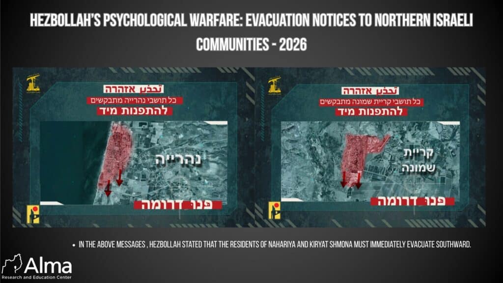 Hezbollah's Psychological Warfare: Evacuation Notices to Northern ...